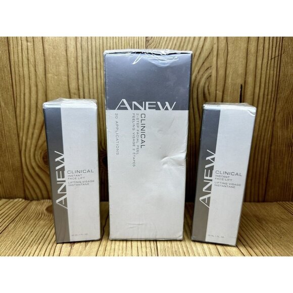 Avon | Skincare | Sealed Avon Anew Clinical 2 Step Facial Peel 2 ...